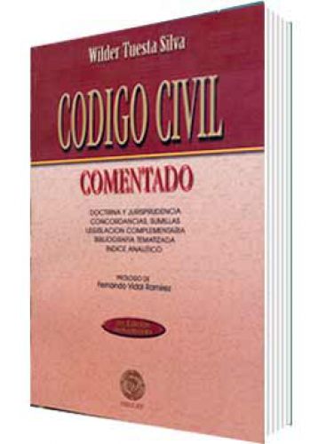 CODIGO CIVIL COMENTADO | Librería Juridica Legales | Libros de Derecho ...